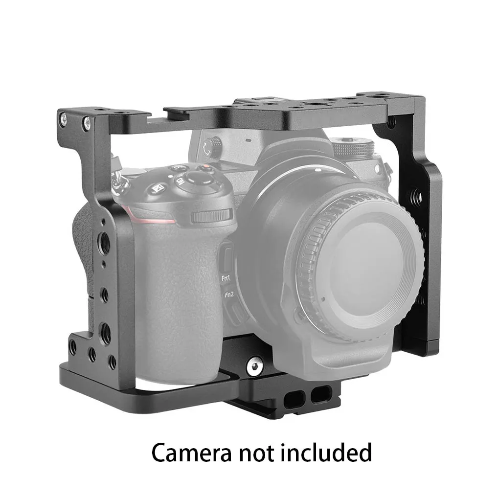 DHgate.com:Aluminum DSLR Camera Cage with Cold Shoe Mount for Indoor ...