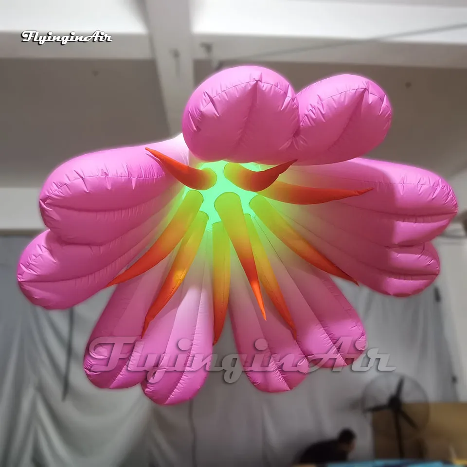 Wholesale 2m/3m Concert Aritificial Flower Inflatable Flower For Stage ...
