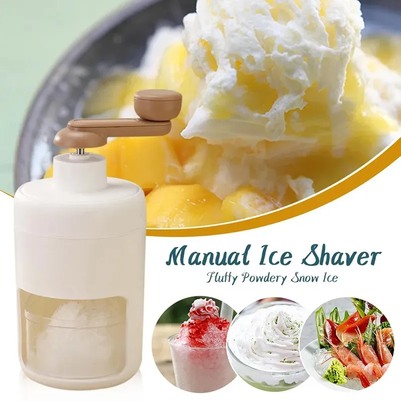 DHgate.com:Portable Hand-Cranked Ice Shaver - Effortless Home Slush ...