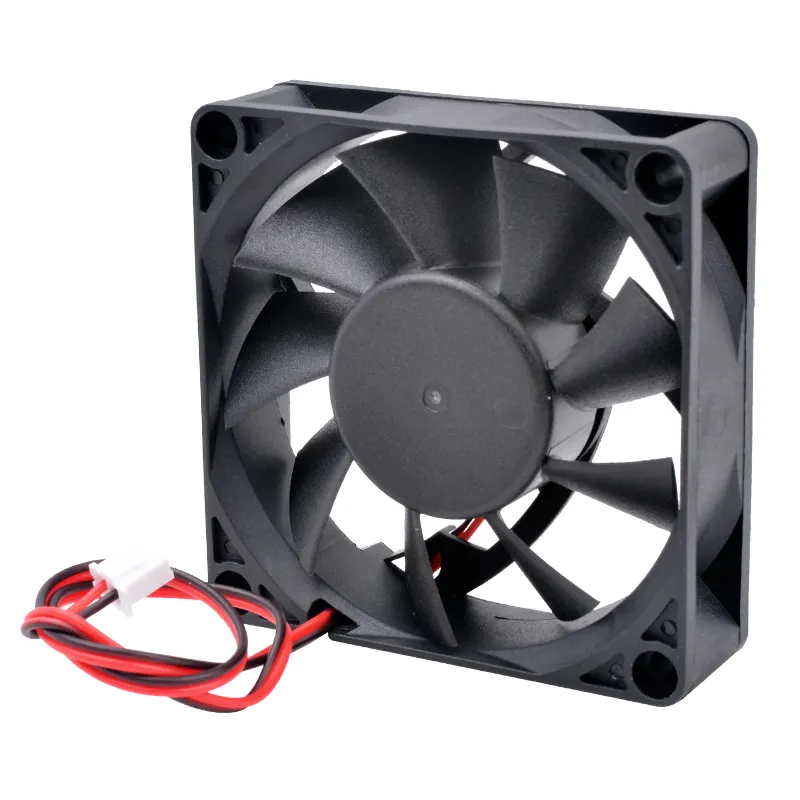 70mm DC Fan, 2-Pin Cooling Fan for PC Chassis and CPU Power Supply ...