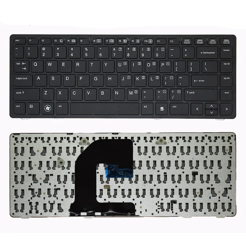 New Laptop Keyboard Compatible With HP EliteBook 8460P, 8460W, 8470P ...