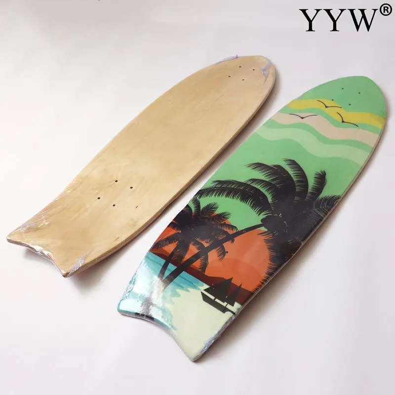 Skateboard Deck Land 82x26cm 32x10.5inch Single Kicktail Accessories ...