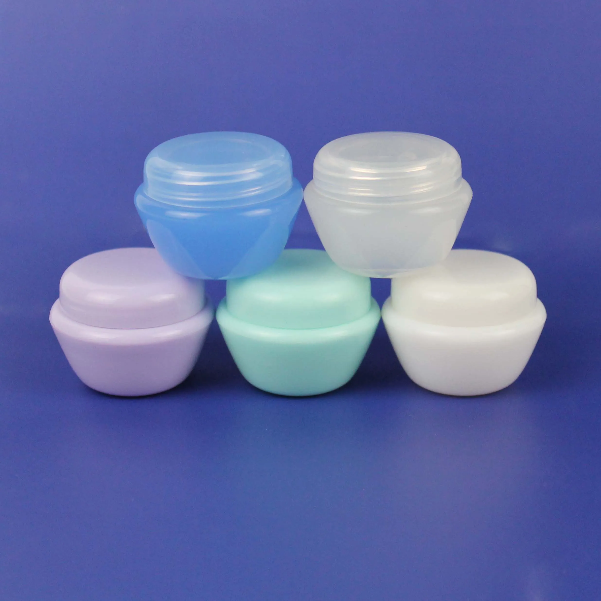 5g/5ml Mini Clear Plastic Cosmetic Jars, Portable Face Cream Lip Balm ...