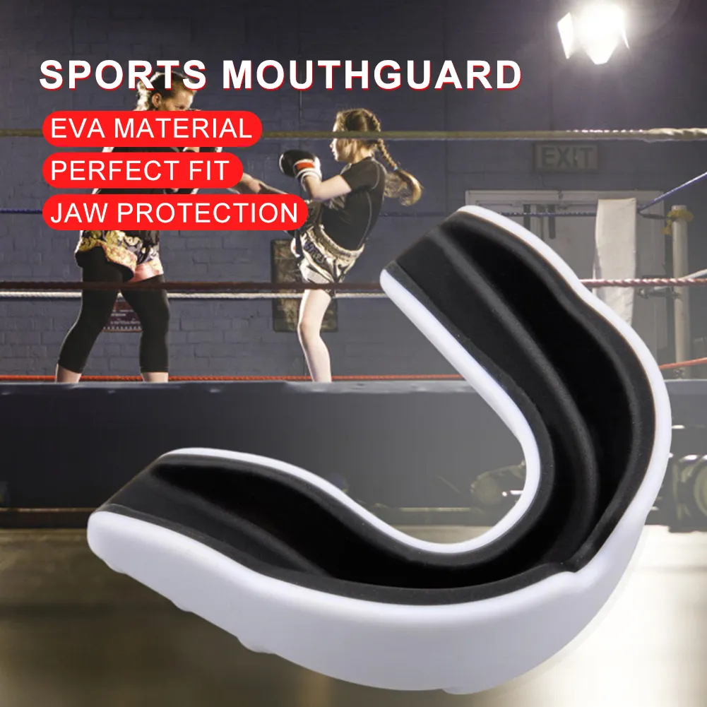 Double-Colored EVA Mouth Guard | Gum Shield for Kids | Ideal for Boxing ...