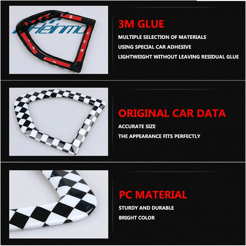 MINI Cooper S JCW F60 Countryman Glossy Black Turn Signal Fender Cover ...