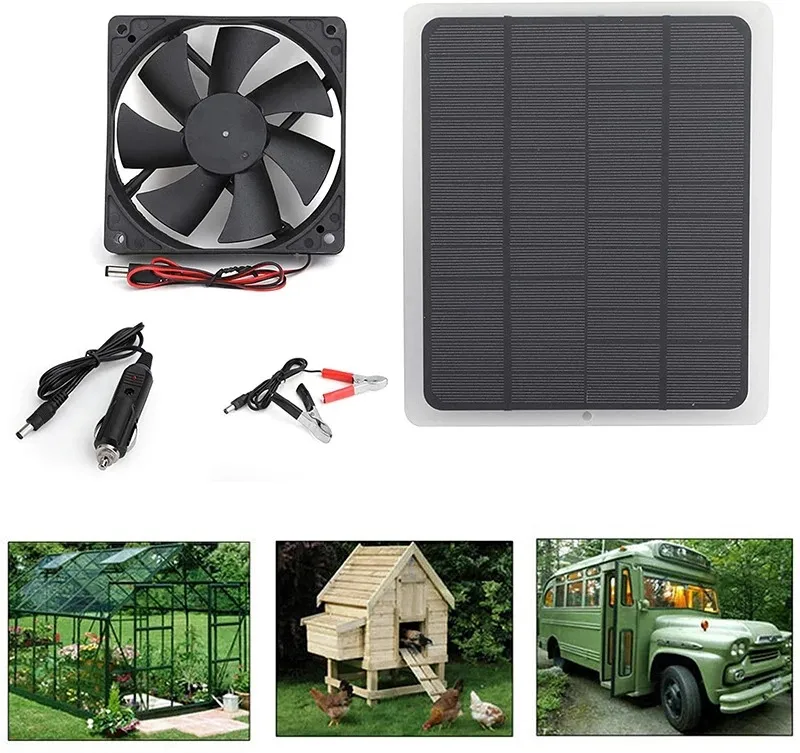 20W 12V solar power system Kit with Waterproof USB Charger, Mini ...