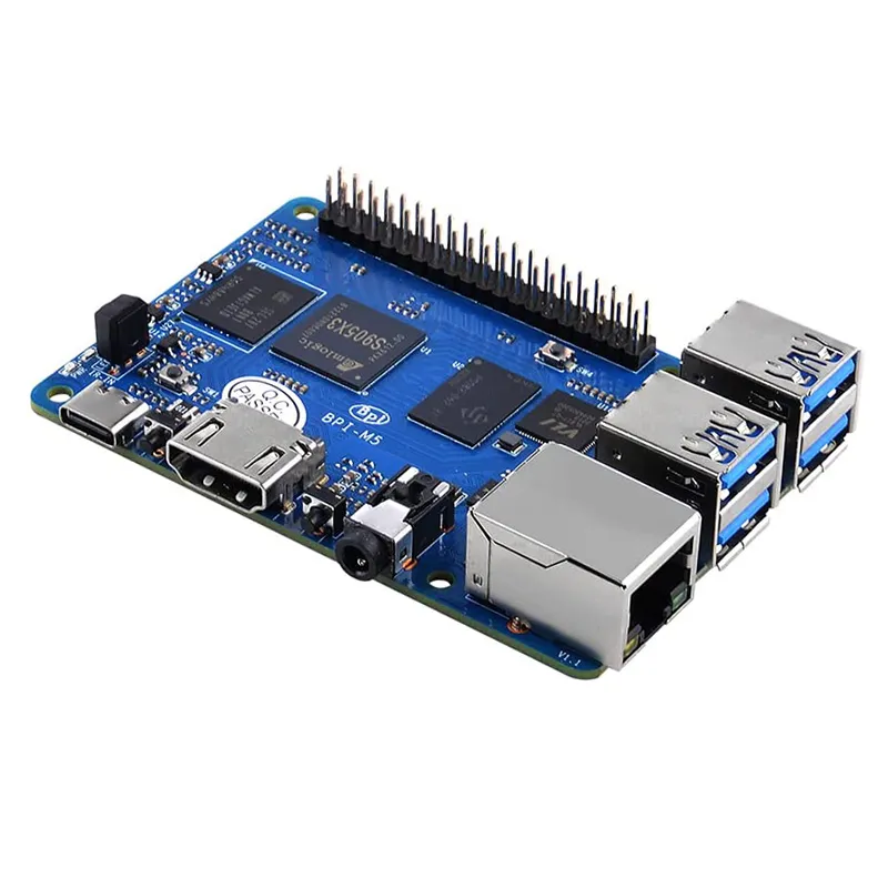 Banana Pi M5 BPI-M5 Mini Demo ssc board Computer - 4GB RAM, 16GB eMMC, Amlogic S905X3 Quad Core ...