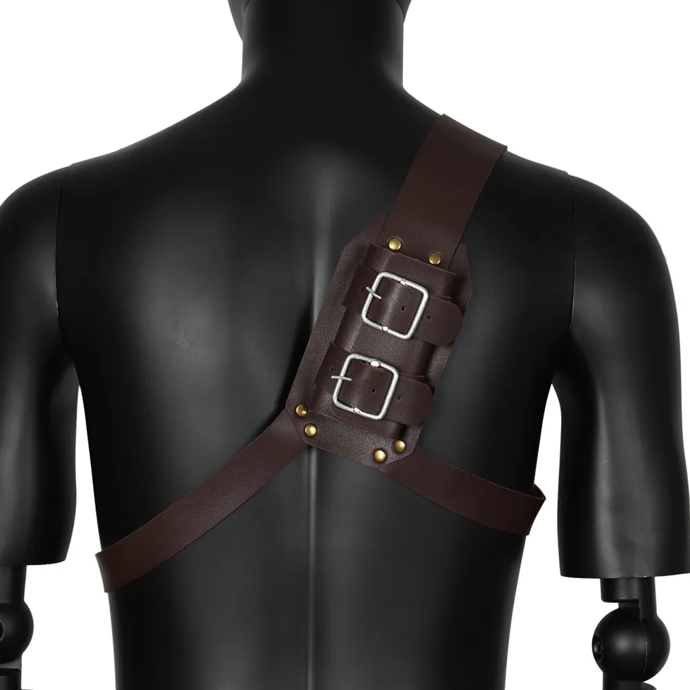 Medieval PU Leather Blade Frog Sheath Cosplay Blade Holster For Knight ...