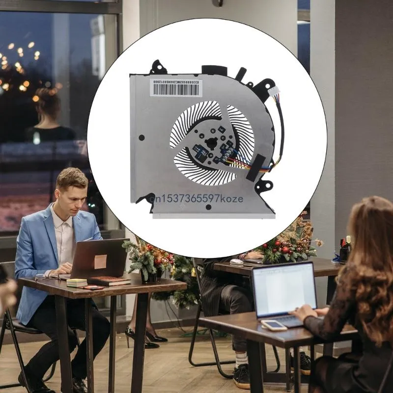 Laptop CPU Fan Replacement, Cooling Pad Fan Internal Cooling Component ...