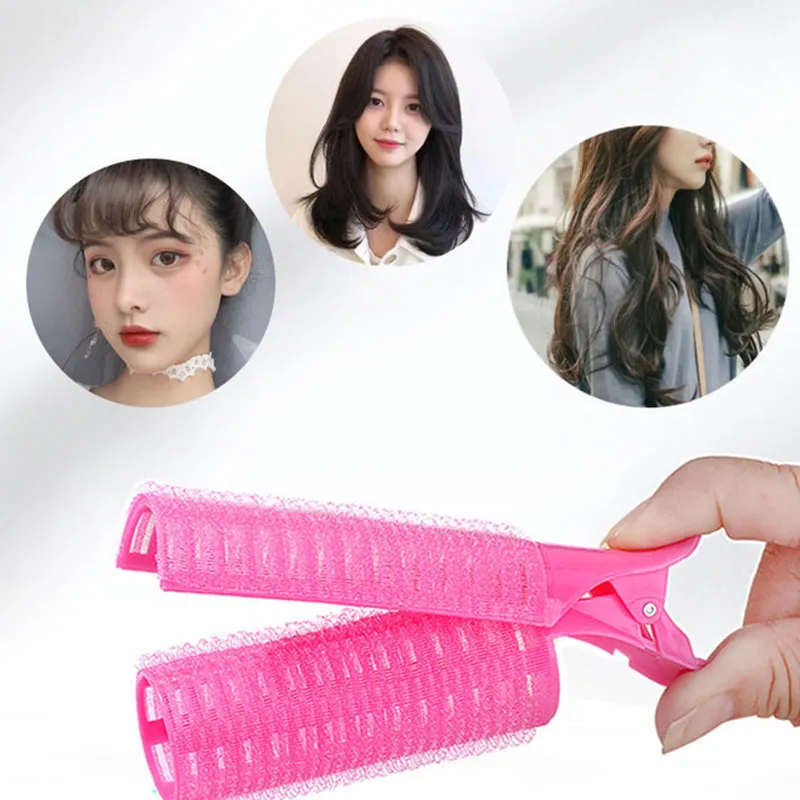 DHgate.com:Self-Adhesive Fluffy Hair Root Clip Bangs Curler Volume ...