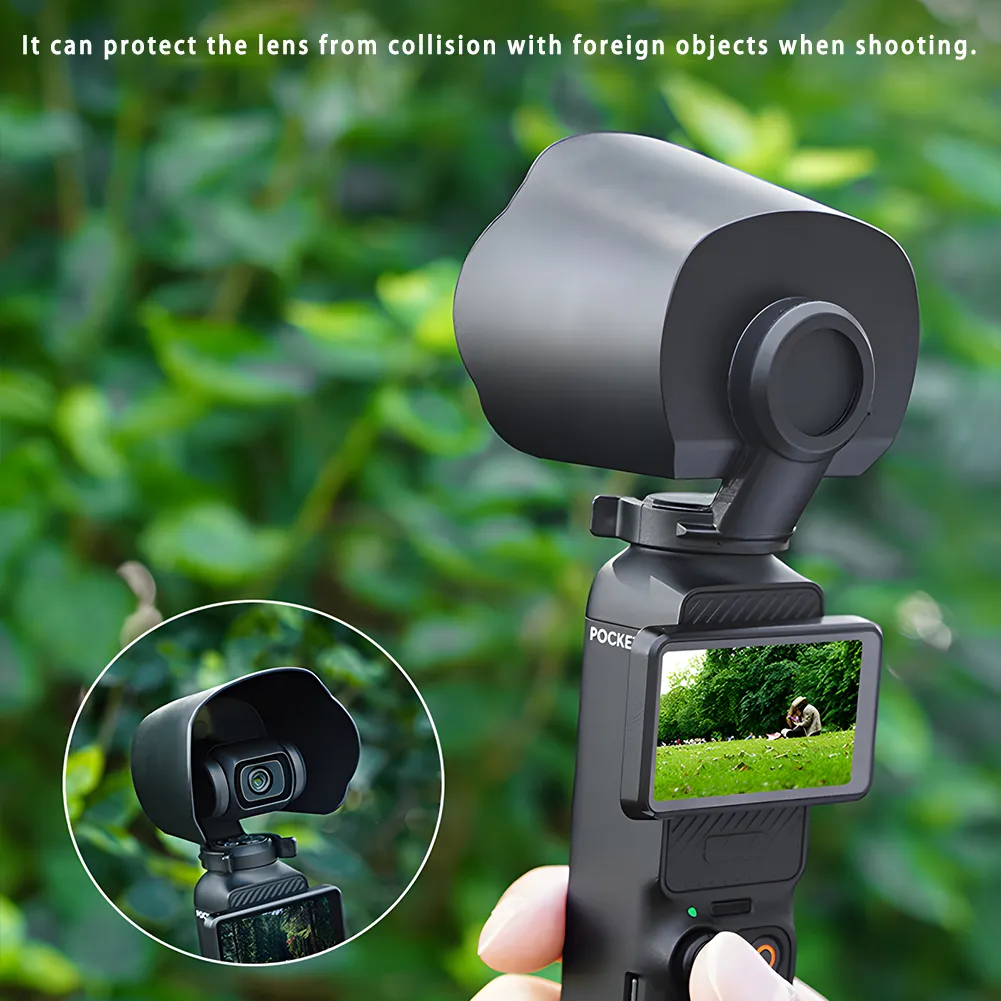 DHgate.com:DJI Osmo Pocket 3 Camera Lens Hood for Sun Glare Prevention ...
