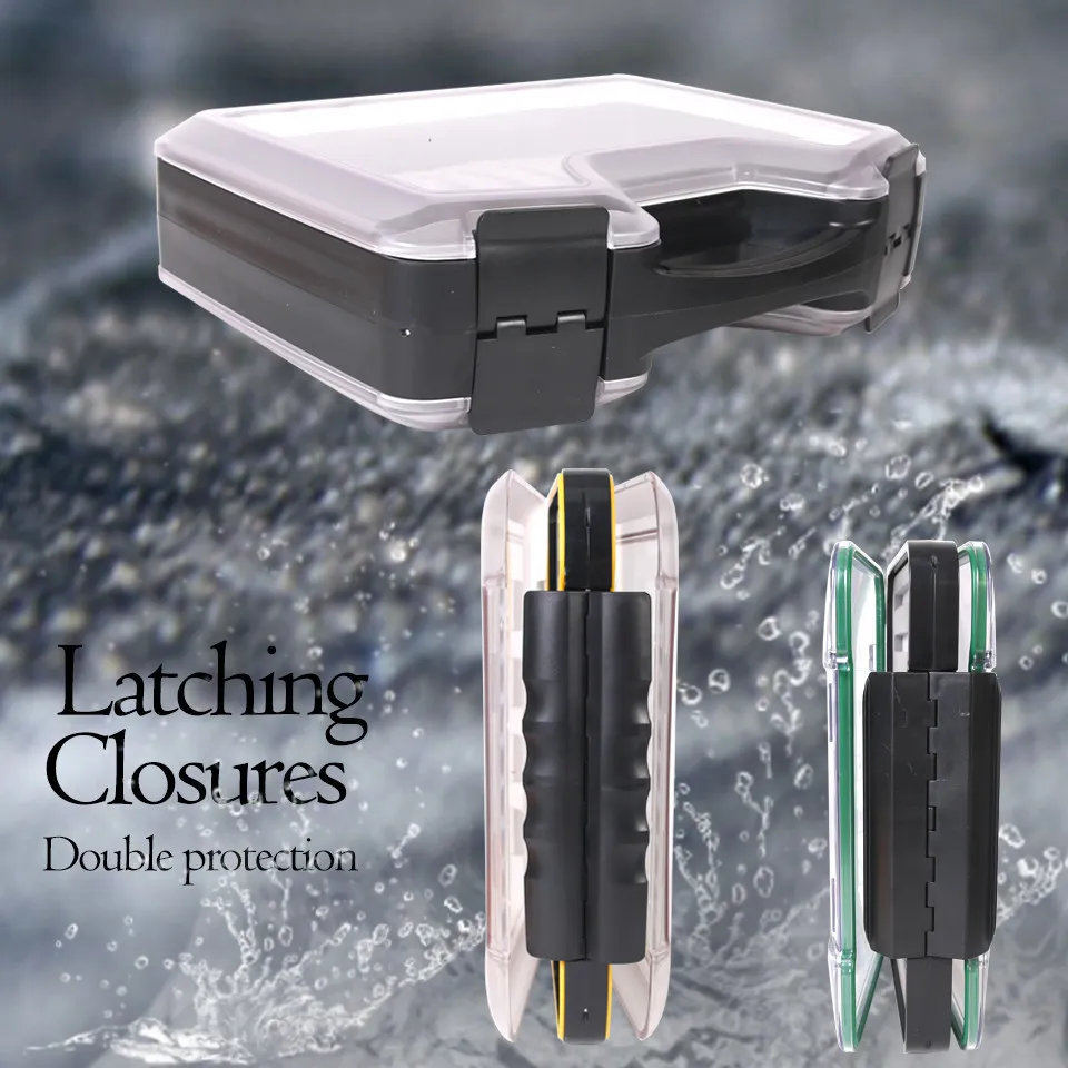 Maximumcatch Waterproof Fly Fishing Tackle Box with Slit Foam and Large ...