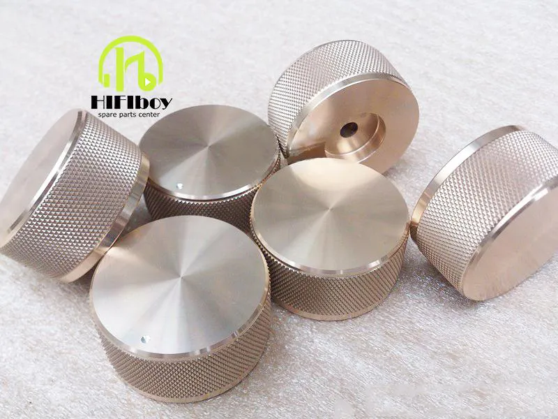 Premium Audio Control Knob: Aluminum Rotary Encoder For DAC Amp, 44mm ...