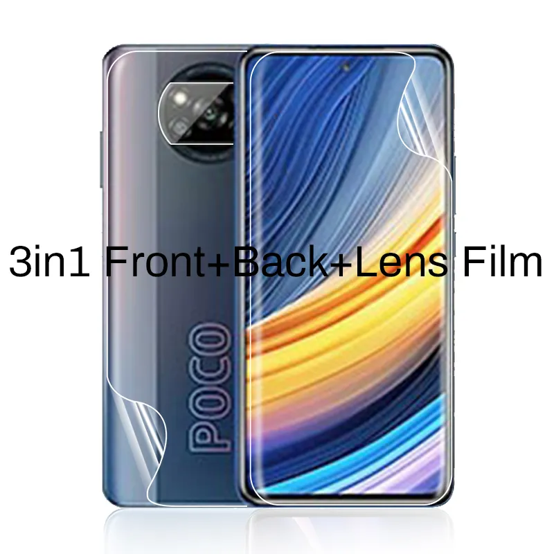 DHgate.com:Ultra-Clear Soft Hydrogel Camera Lens Protector for Xiaomi Poco M3/M3 Pro/X3/X3 Pro ...