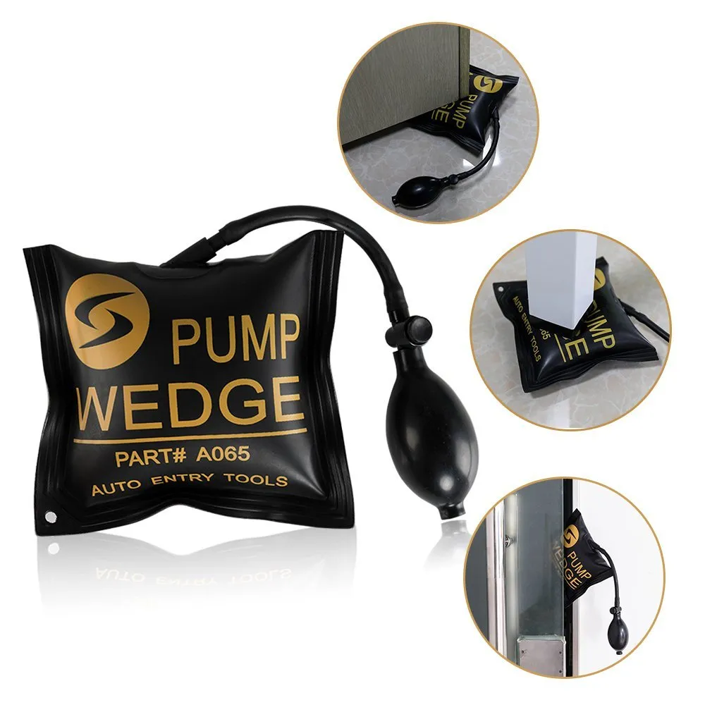 Auto Locksmith webmaster tools: Black Medium Air Wedge Pump Wedges - 6. ...