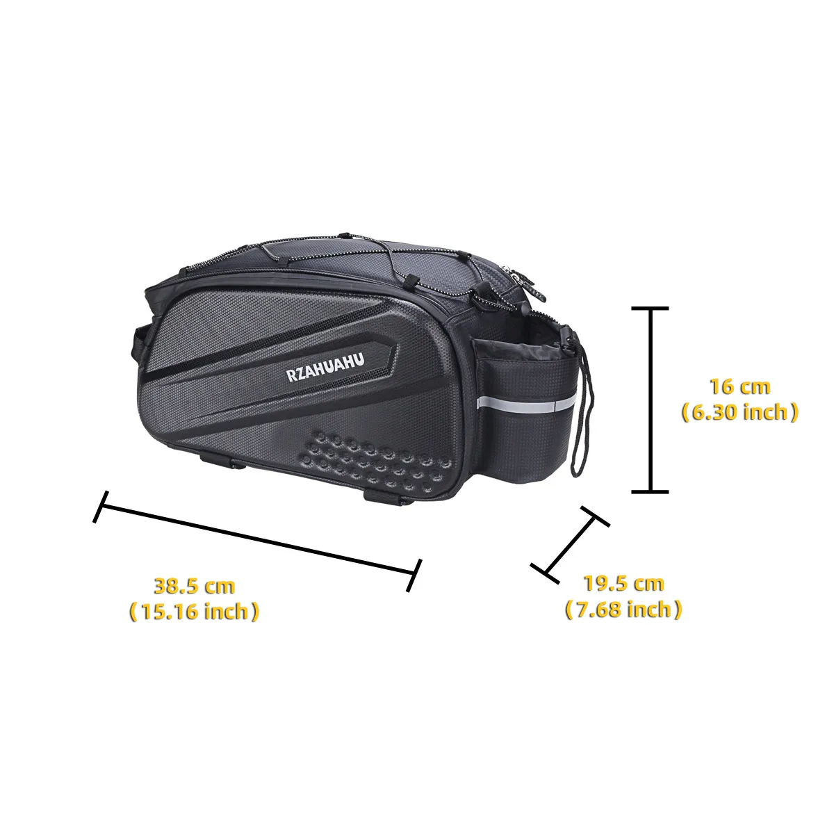 Premium Hard Shell Bicycle Case: Secure MTB Storage Bag for Rear Rack ...