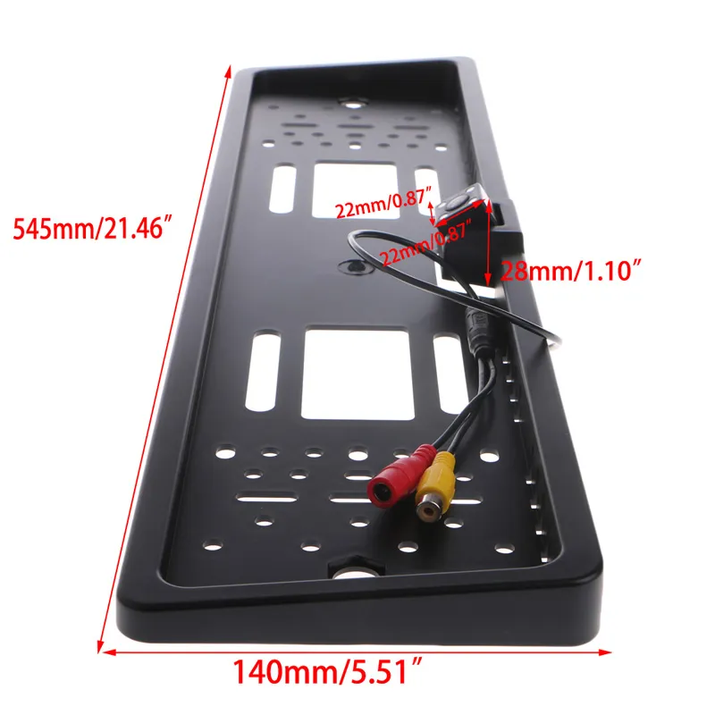 License Plate Rear View Camera