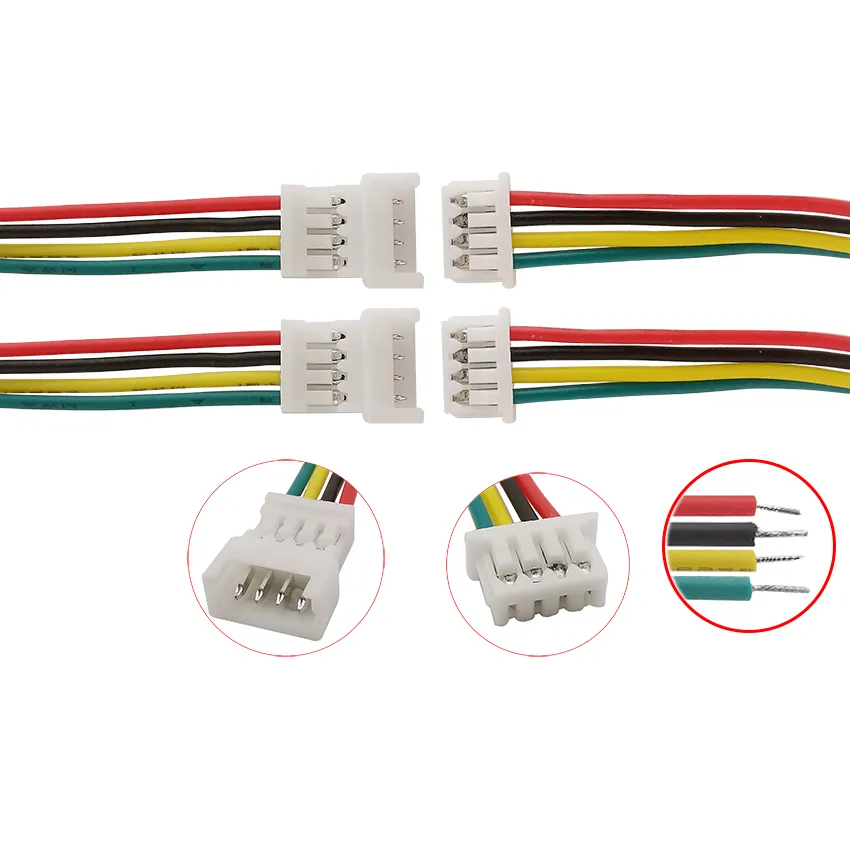DHgate.com:25mm Pitch Micro JST 1.25mm Male Female Wire Cable Connector ...