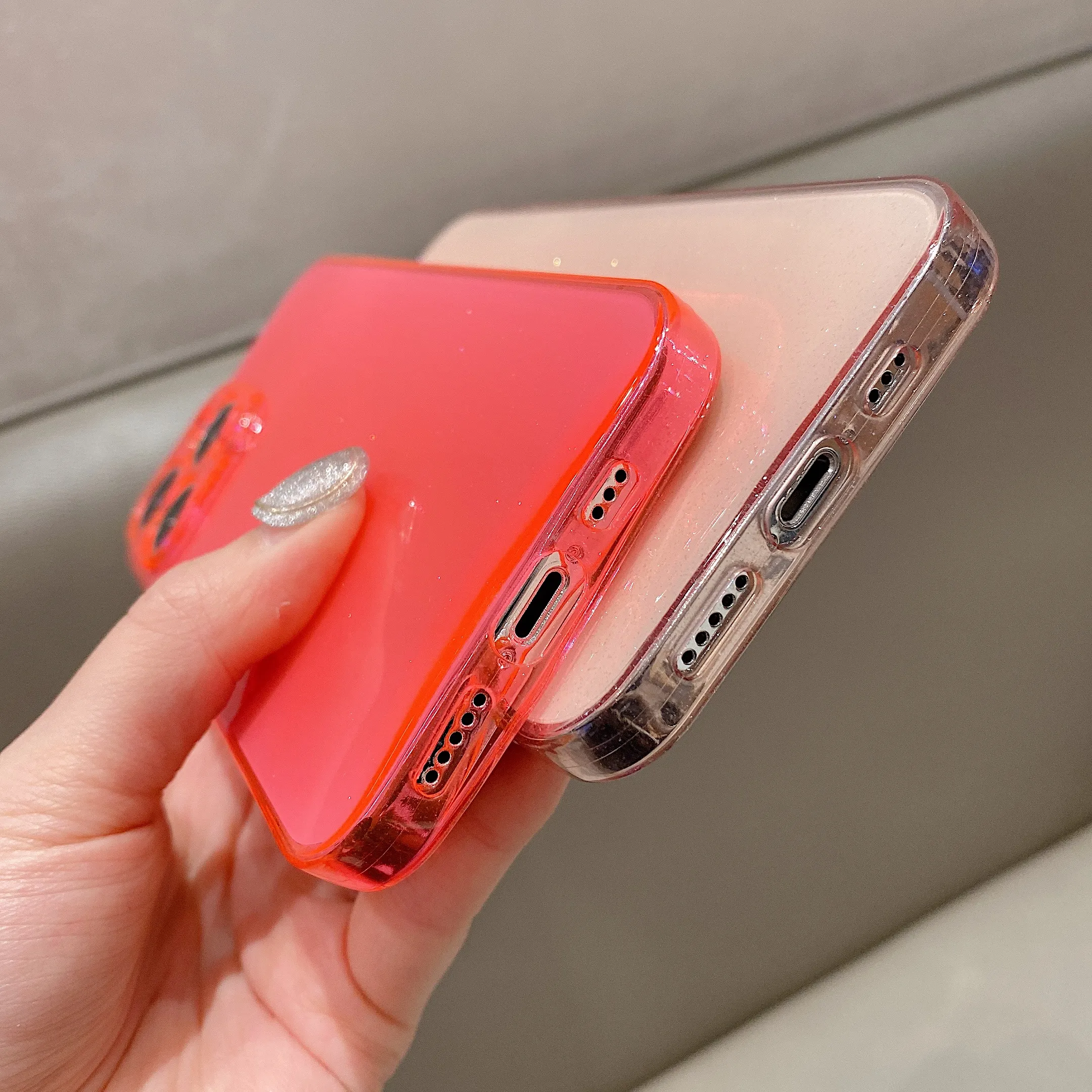 Glitter Phone Cases: Sparkling Clear Protective Cover For IPhone Bling ...