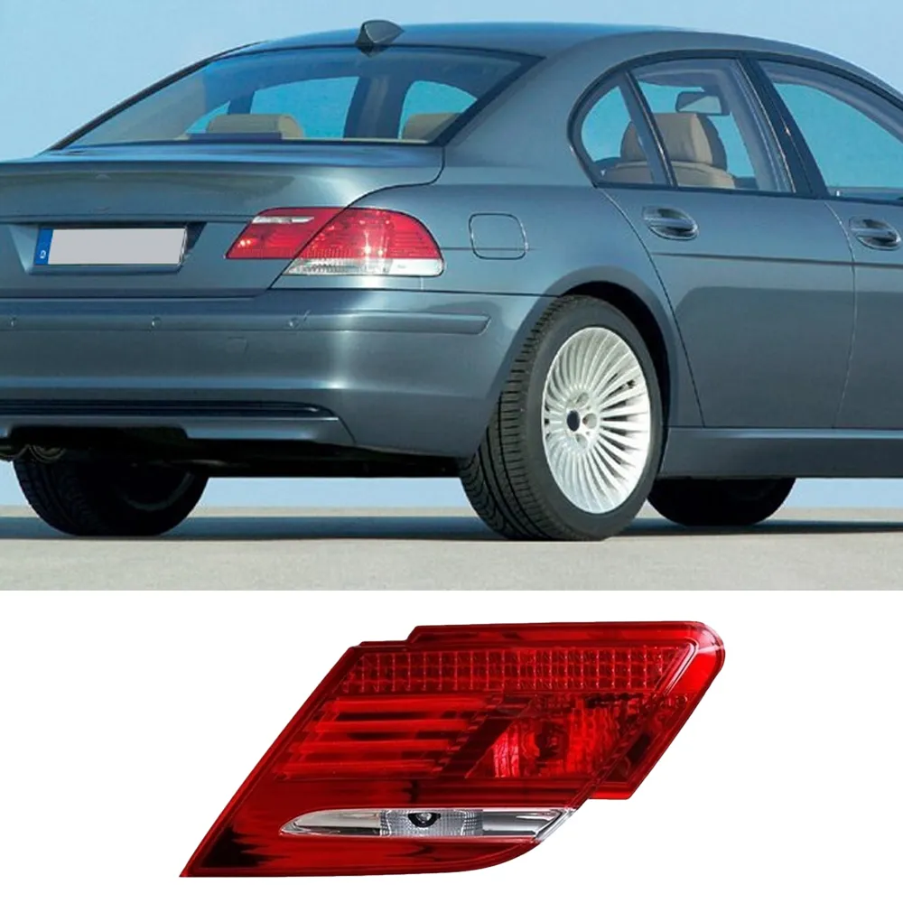 BMW E65 7 Series Crystal Clear Red Lens Tail Light Taillight Assembly ...