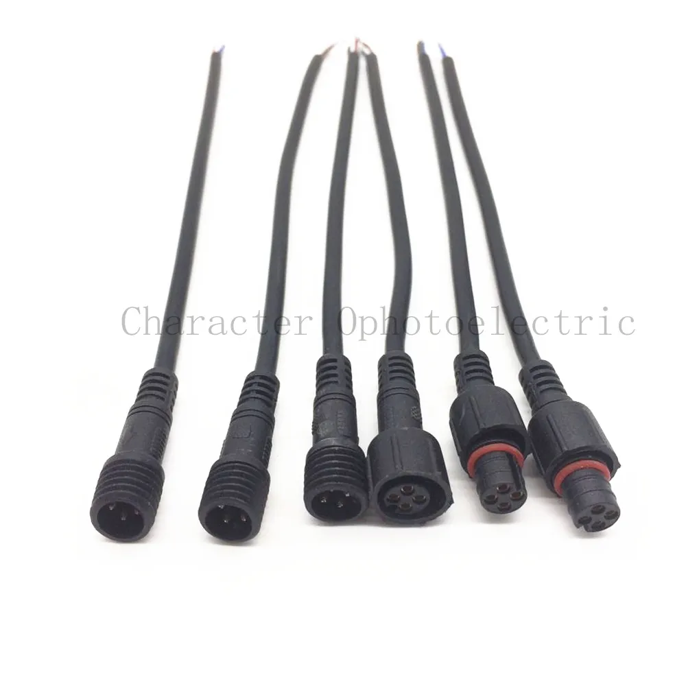 Waterproof LED flexible flat cable with of 2-4 Pin Connectors, 0.2mm ...