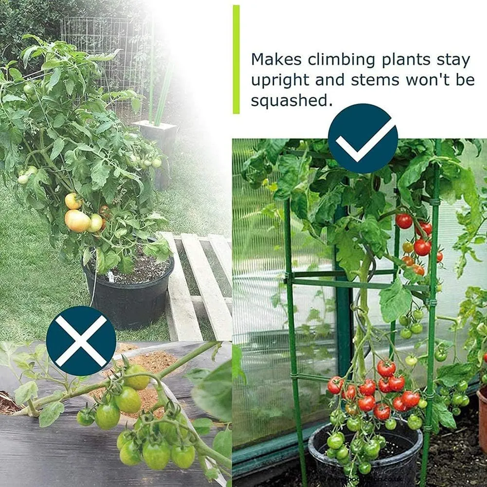 51-Inch Plant Support Cage: Durable Vegetable Grids for Climbing Plants ...