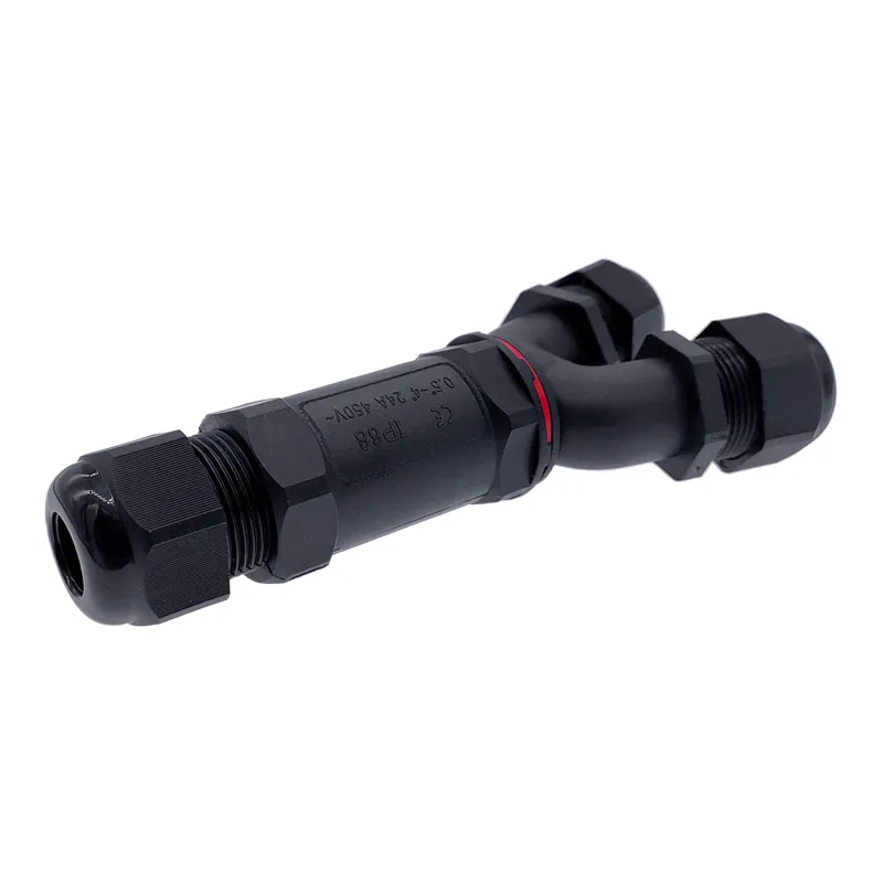 Waterproof Electrical Wire Connectors Y Type 2/3/4/5 Pin Cable Plug ...