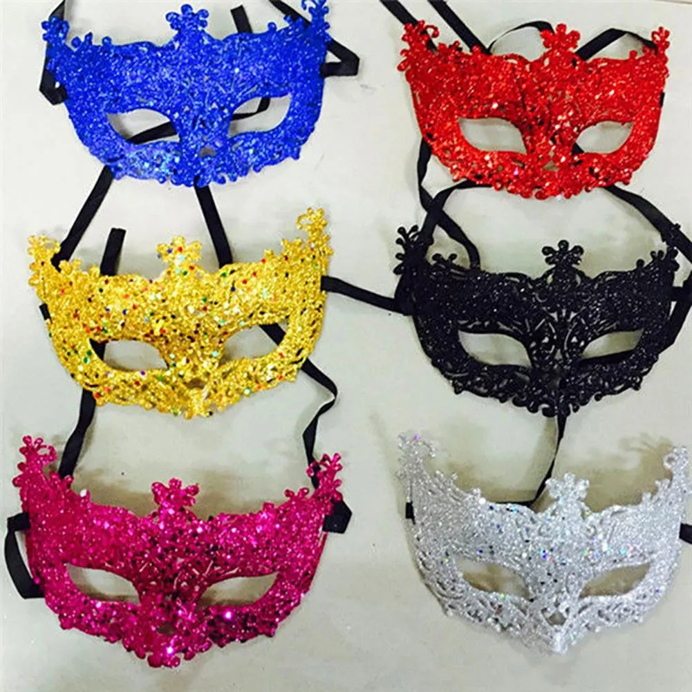 Glitter Anime Cosplay Masquerade Mask, Sexy Prom Party Props Costume ...