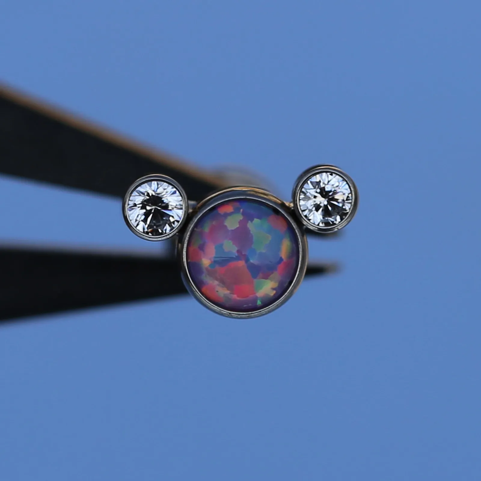 Titanium Labret kays jewelry - 16G Internal Thread for Lip, Tongue ...