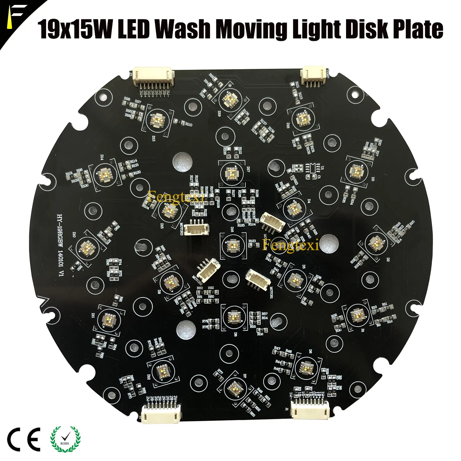 19x15W RGBW 4 In 1 LED Zoom Wash Moving Head Lights Stage Lighting With ...