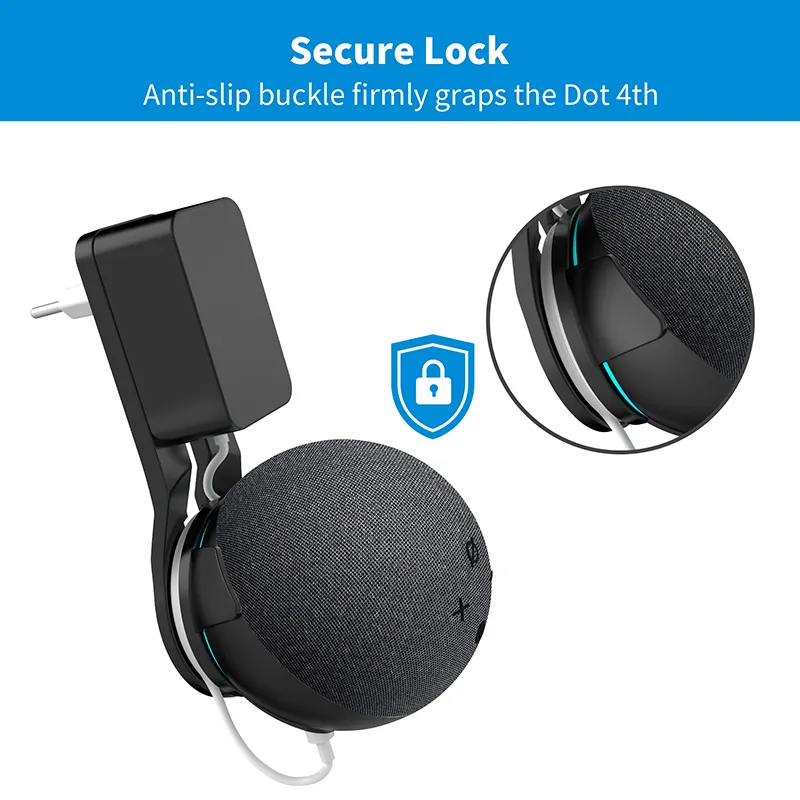 Alexa Speaker Amazon Home For Echo Dot 4 / Echo Dot 5 Holder With ...
