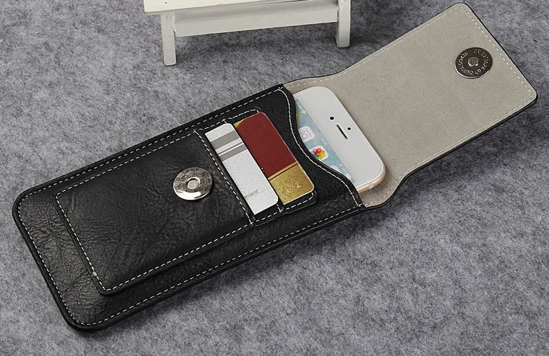 Premium Leather Belt Clip Phone Case Pouch Bag for Xiaomi Poco Redmi ...