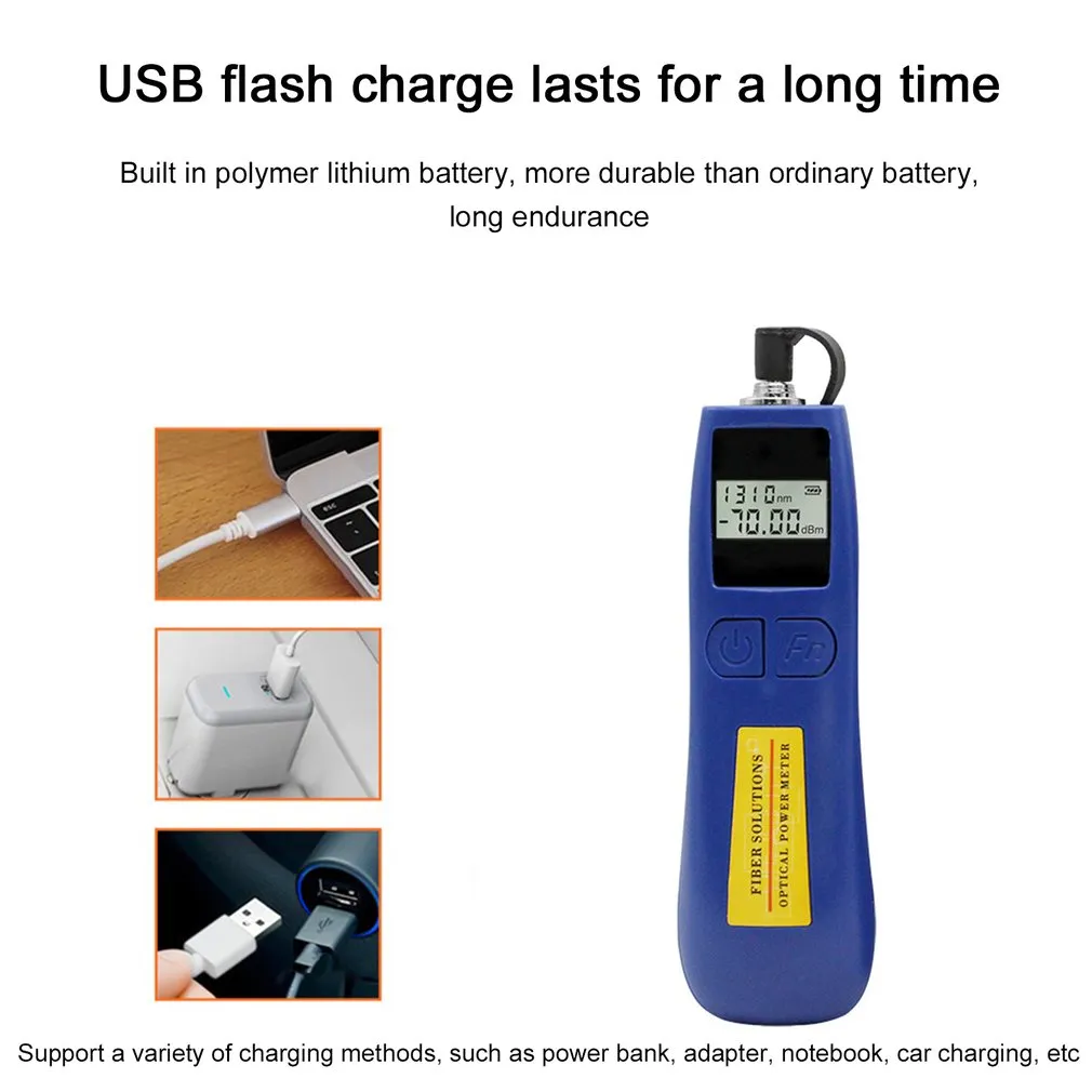 DHgate.com:Optical Power Meter Tester 2.5mm FC/SC/ST Universal Port 6 ...