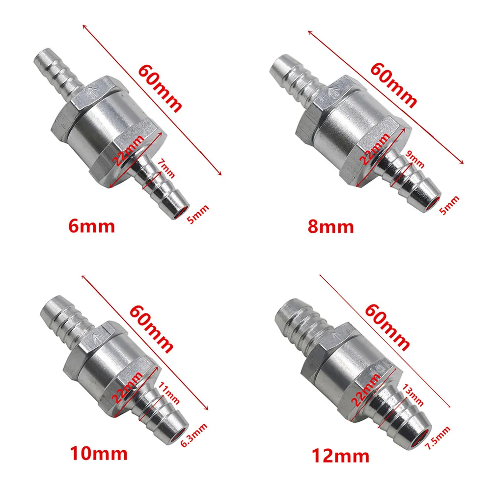 DHgate.com:6/8/10/12mm Aluminum Alloy One-Way Fuel Check Valve for ...