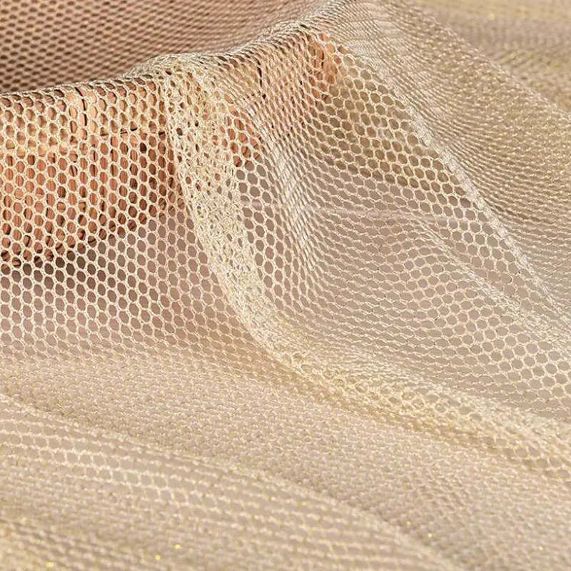 DHgate.com:3-10m Shiny Glitter Mesh Net Fabric: Stretchy Fishnet for ...