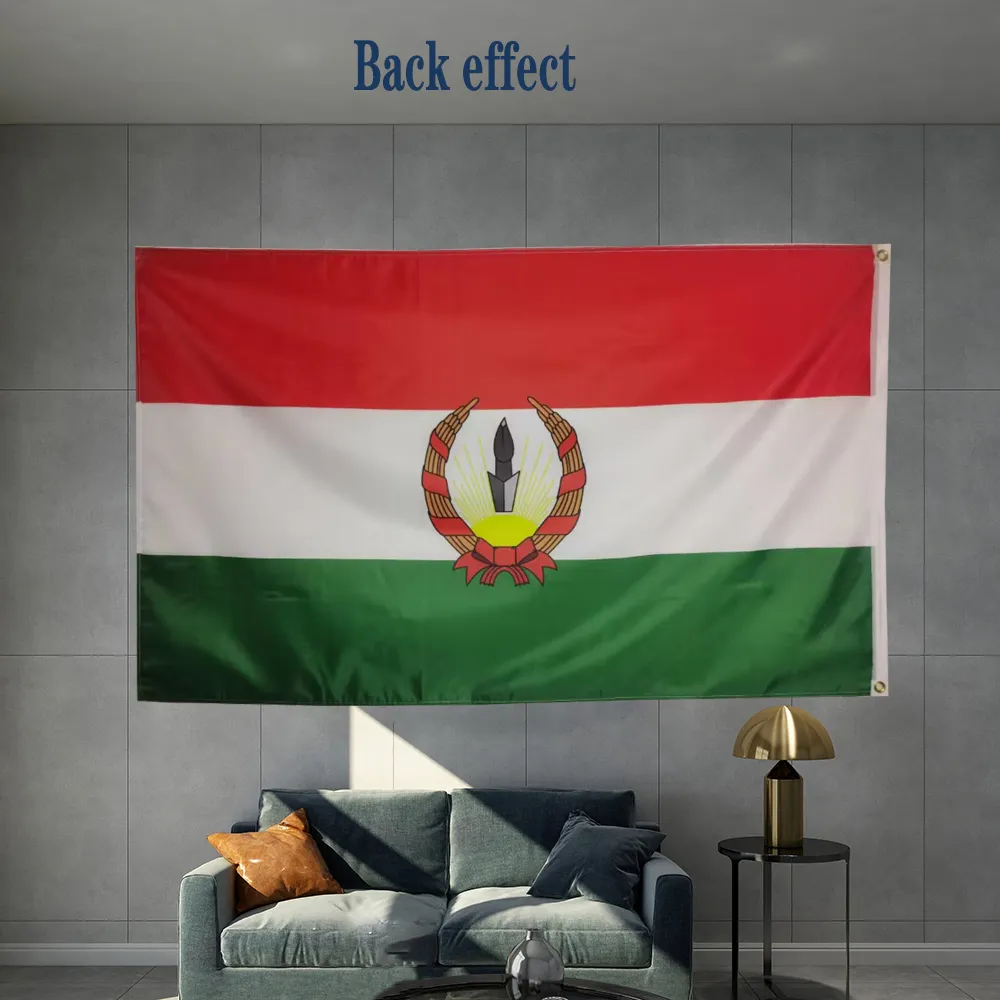 Double Sided Kurdish Flag Of The Republic Of Mahabad 1946 1947 Ideal ...