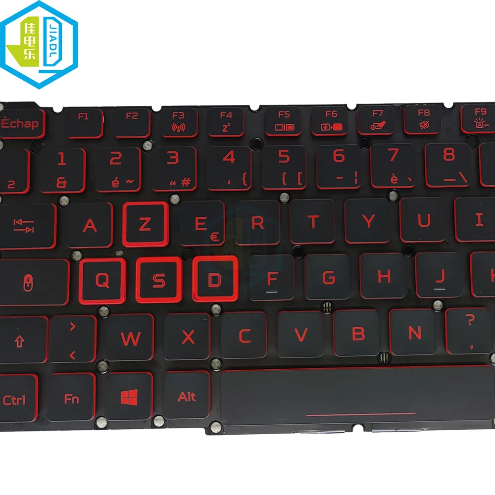 New German Azerty French Turkish Backlit Keyboard For Acer Nitro AN515 ...