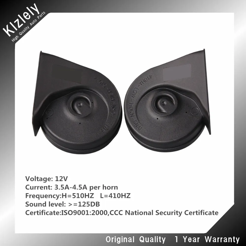 DHgate.com:2-Pack Snail Type Horn for Vehicles - 12V Waterproof Twin ...