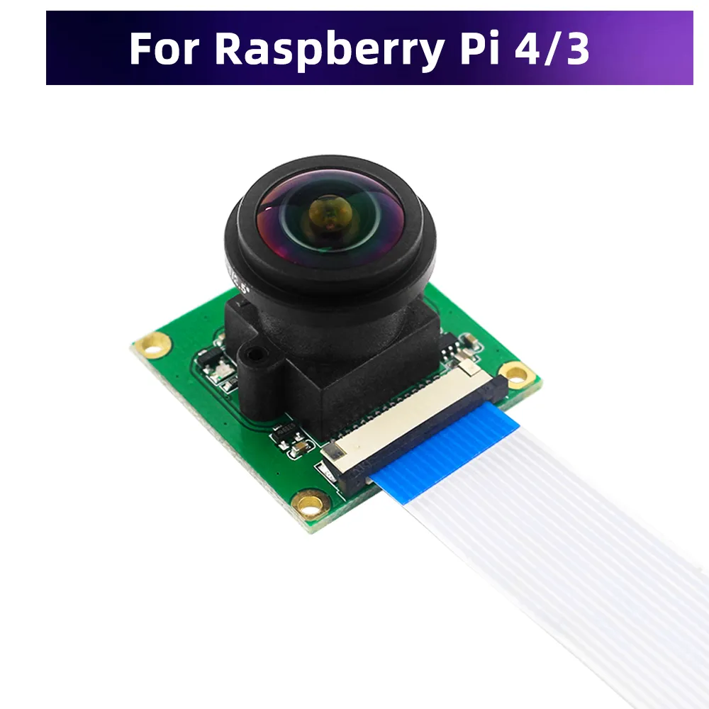 Raspberry Pi Camera Module, 5MP OV5647 Sensor, 175 Degree Wide Angle ...