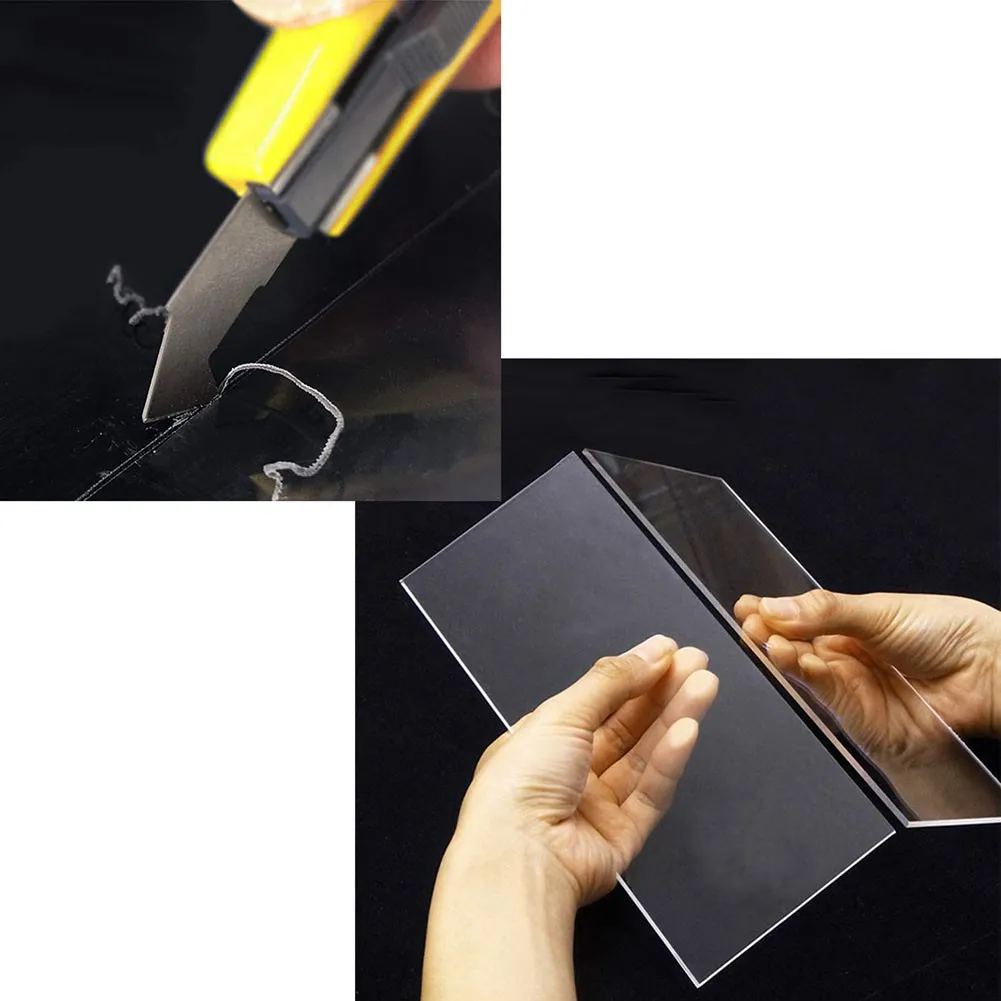 Precision Plastic Sheet Cutter with 10 Replacement Blades - Multi ...