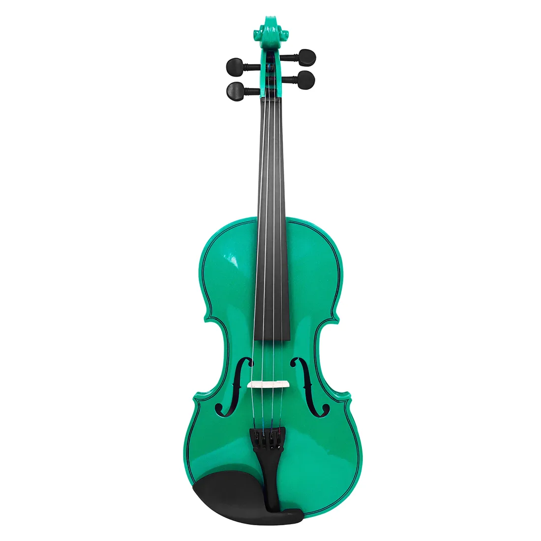 DHgate.com:Handcrafted Green Acoustic Violin: Solid Wood Professional-Grade Violin for Beginners ...