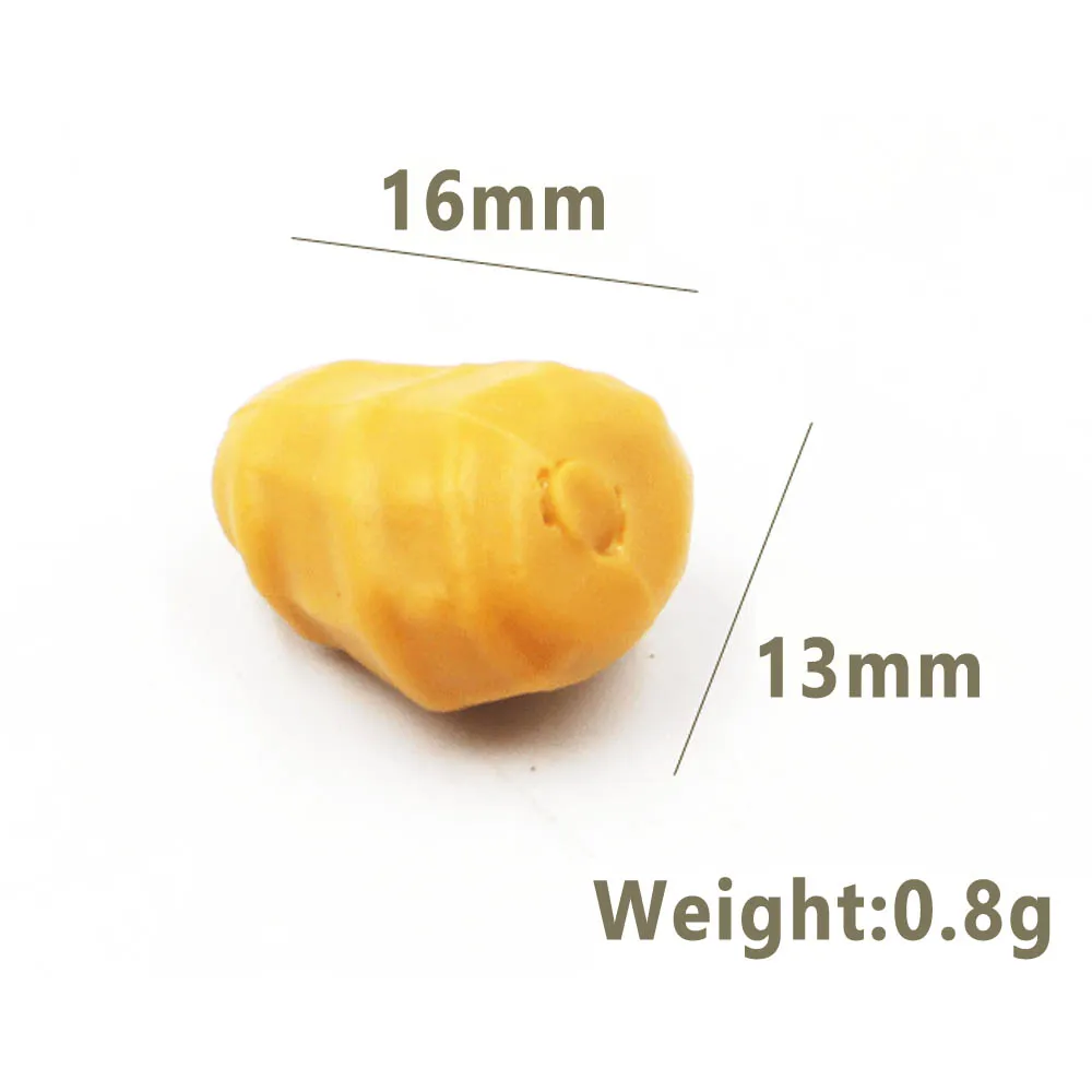 Carp Fishing Floating Tiger Nuts | Realistic Soft Artificial Pop Up ...