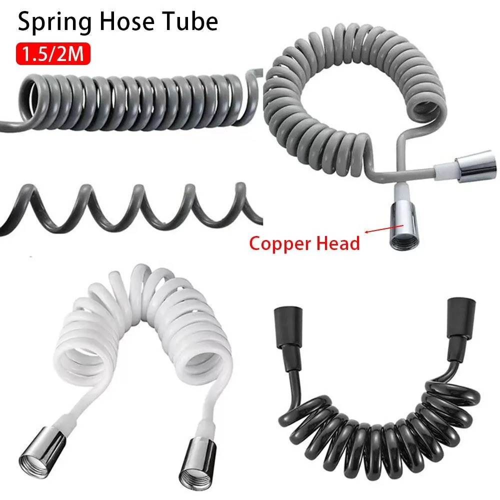 Flexible head shower hose with Telephone Line Style for Water Plumbing ...