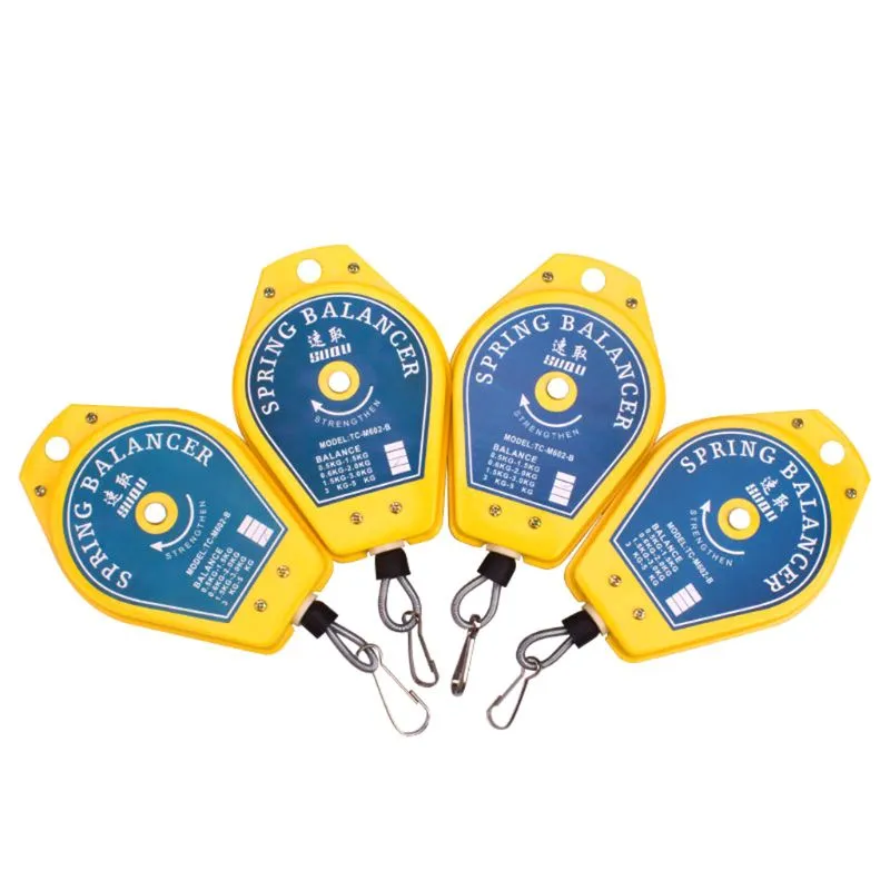 Retractable Spring Balancer Screwdriver Hanger Heavy Duty Steel Rope ...