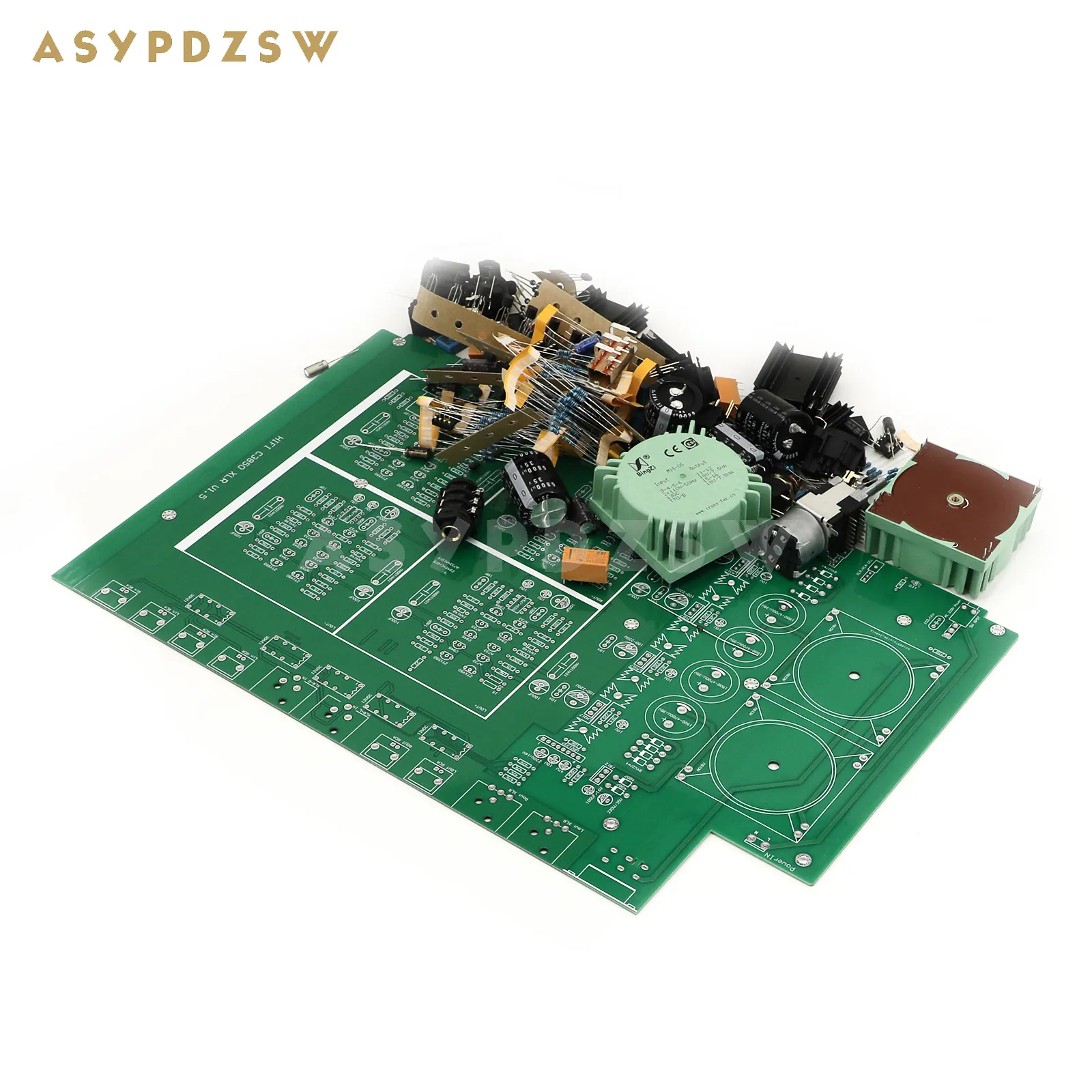 C3850 Fully Balanced Class A Stereo Preamplifier Board Kit with 2 ...
