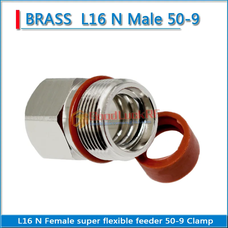 Wholesale High Quality L16 N Male Clamp Solder For 1/2 Corrugated Cable Super Flexible 50 9 RF ...