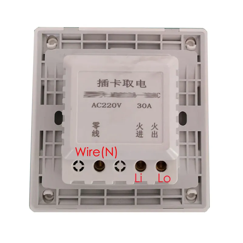 DHgate.com:30A Magnetic Card Energy-Saving Switch w/ Time Delay (Pack ...