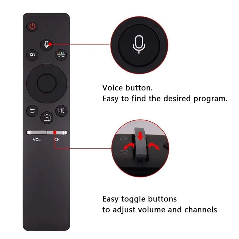 DHgate.com:Enhanced Voice-Activated Samsung TV Remote BN59-01242A with ...