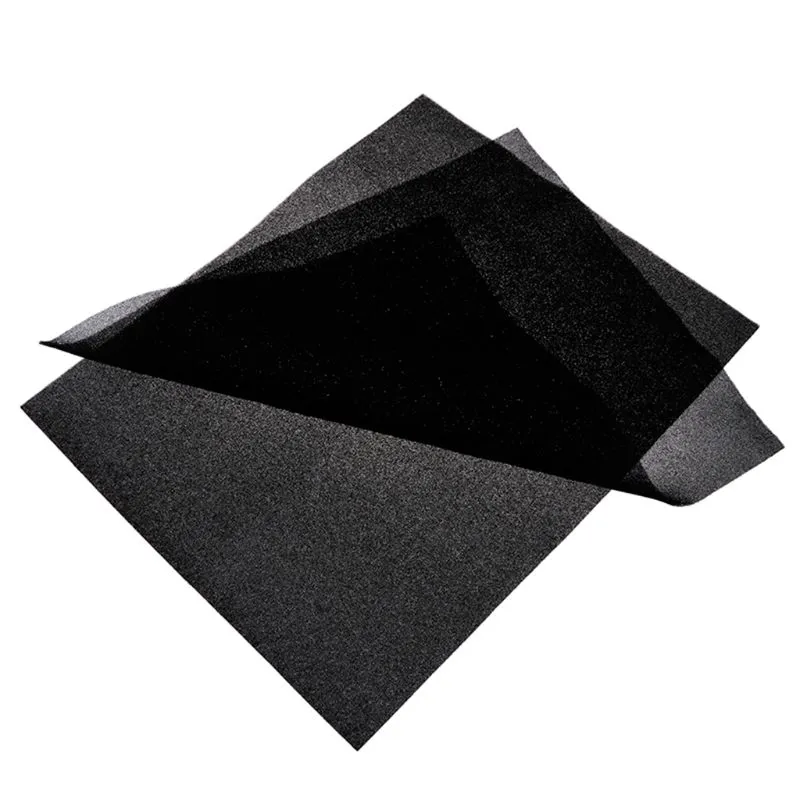 500x400x3/5MM PC Case Fan Dustproof Sponge Mesh Cover, Black, 3-Pack ...