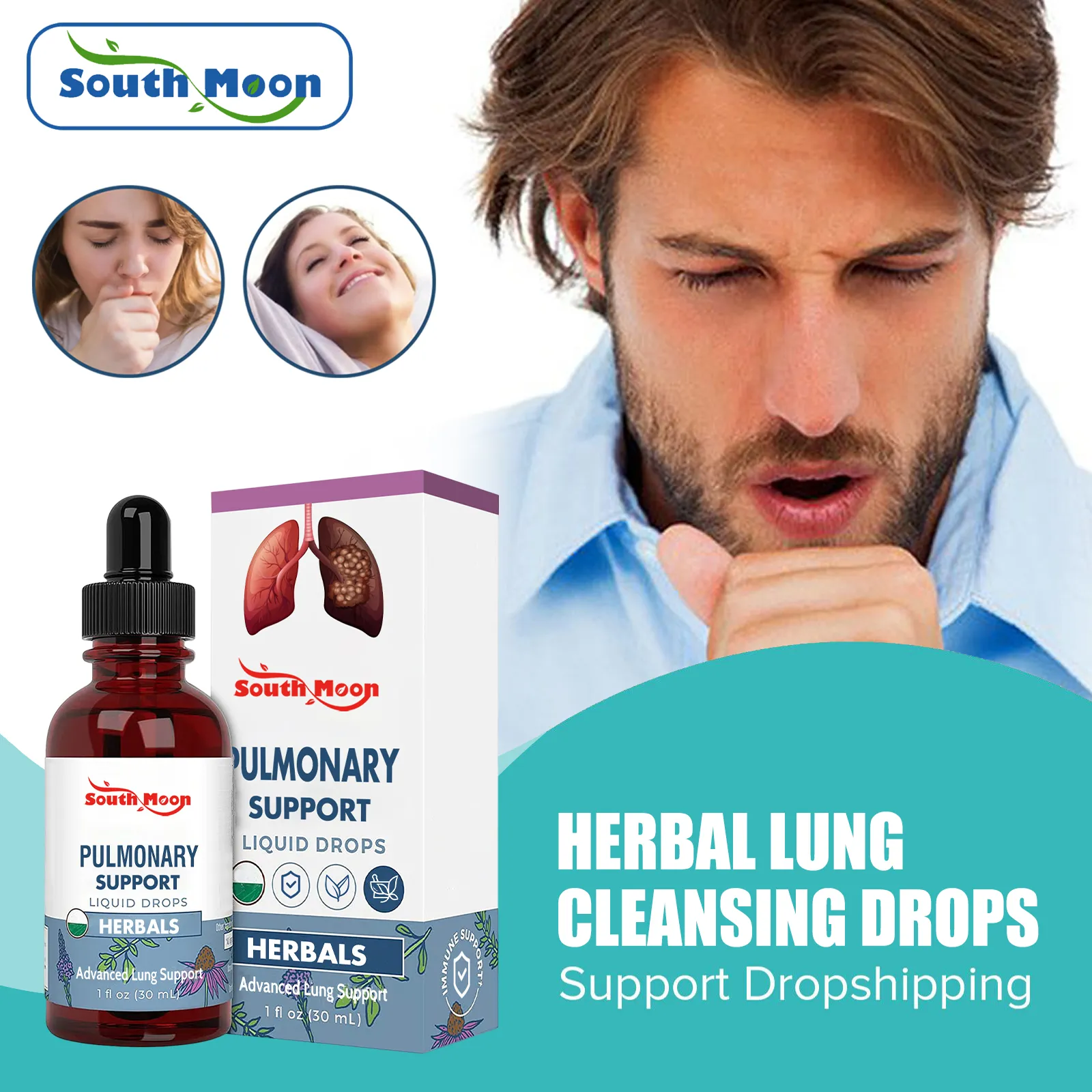 DHgate.com:Herbal Lung Drops: Natural Breathing Aid for Respiratory ...